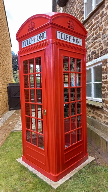 K2 KIOSK TELEPHONE Box Complete Original Including Full Interior A B ...