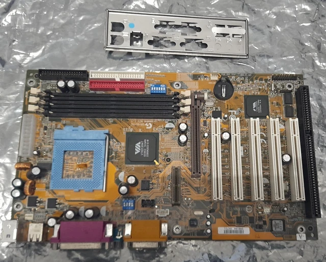 GIGABYTE GA-6VTXE SOCKET 370 Tualatin Mainboard Backplate Faulty £9.70 ...