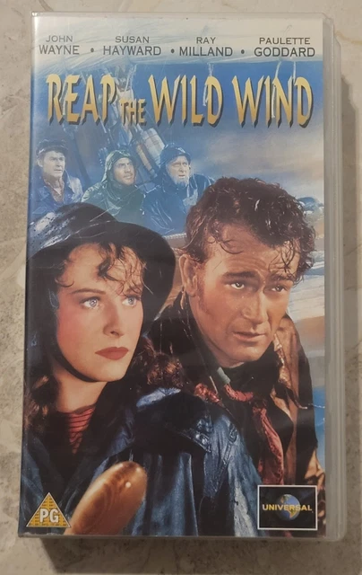 REAP THE WILD Wind (VHS Tape) John Wayne *VGC* [010] £5.69 - PicClick UK