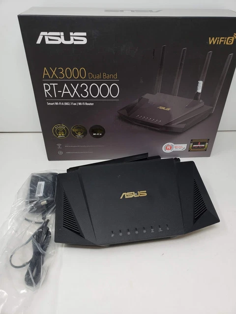 ASUS WIFI 6 Router RT-AX3000 - Dual Band Gigabit Wireless Internet (D2 ...
