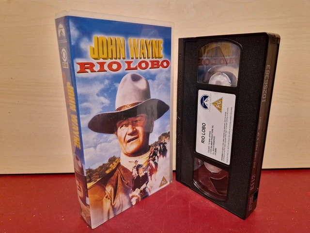RIO LOBO - John Wayne - PAL VHS Video Tape (T12) £4.99 - PicClick UK