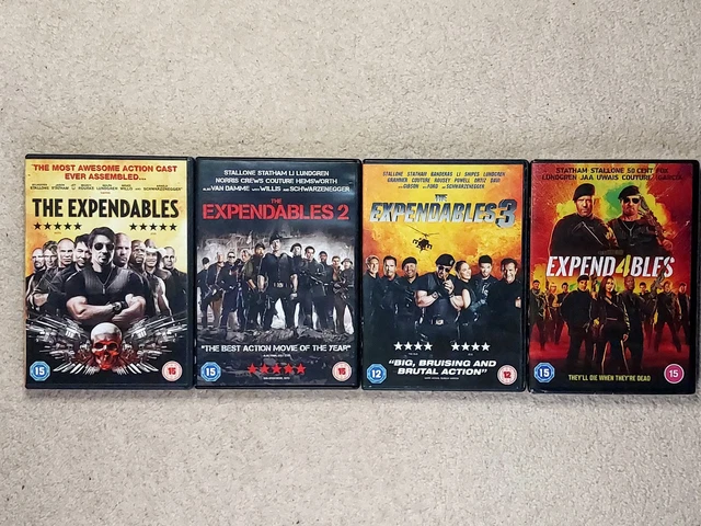 THE EXPENDABLES 1-4 - Complete Collection (DVD) £14.95 - PicClick UK