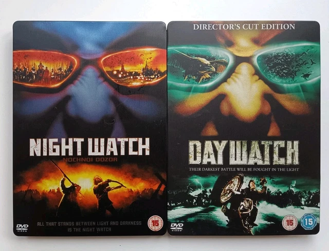 NIGHT WATCH/DAY WATCH - DVD Steelbooks - Free UK Postage £11.11 ...