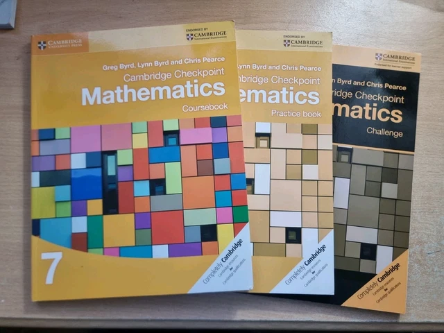 CAMBRIDGE CHECKPOINT MATHEMATICS Year 7 - Coursebook, Practice Book ...