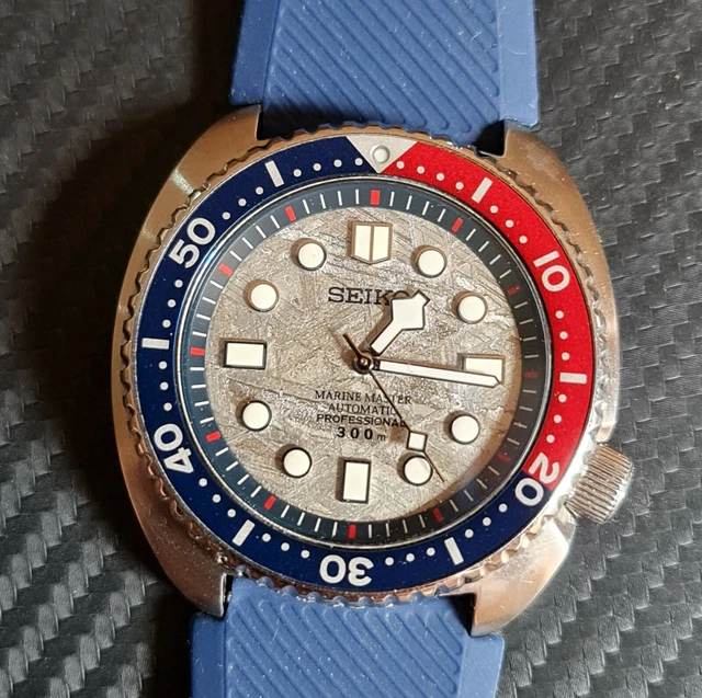 MODIFIED SEIKO TURTLE Meteorite Dial £150.00 - PicClick UK