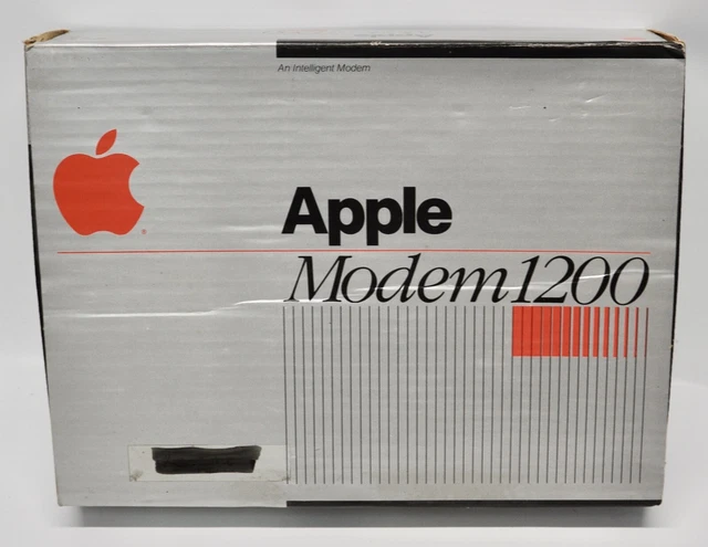 VINTAGE MODEM: USED Apple Modem 1200 (A9M0301) Powers On £73.10 ...
