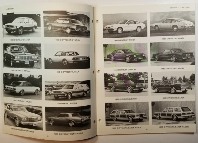 MOTOR VEHICLE IDENTIFICATION Guide 1980 Passenger Trucks MVMA Law ...