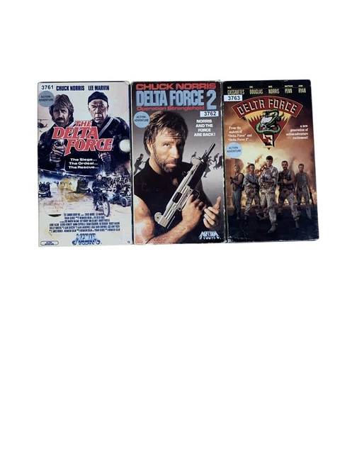 DELTA FORCE VHS 1,2, And 3 VHS Set £17.74 - PicClick UK