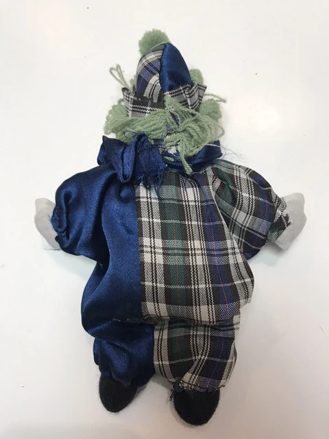 VINTAGE CLOWNS LOT Of 6 Sand Doll- Hand Painted Porcelain Face $33.00 ...