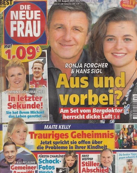 DIE NEUE FRAU David Hasselhoff,Ronja Forcher und Hans Sigl,Maite Kelly ...