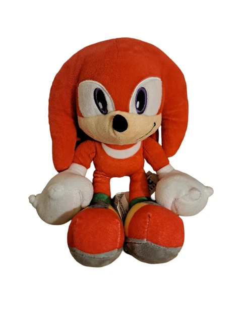 OFFICIAL KNUCKLES THE Hedgehog Soft Toy Plush Stuffed Animal £7.99 ...