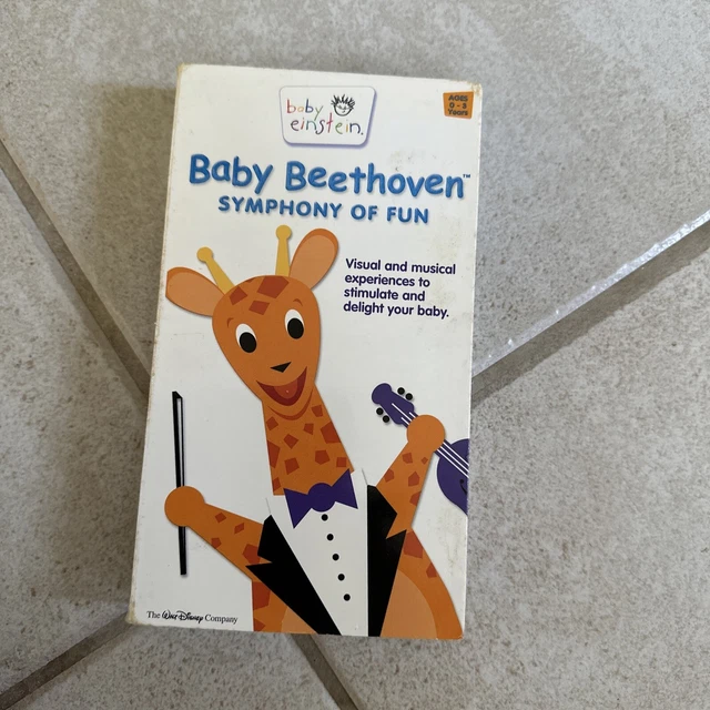 DISNEY'S BABY EINSTEIN Beethoven Symphony Of Fun VHS £5.95 - PicClick UK