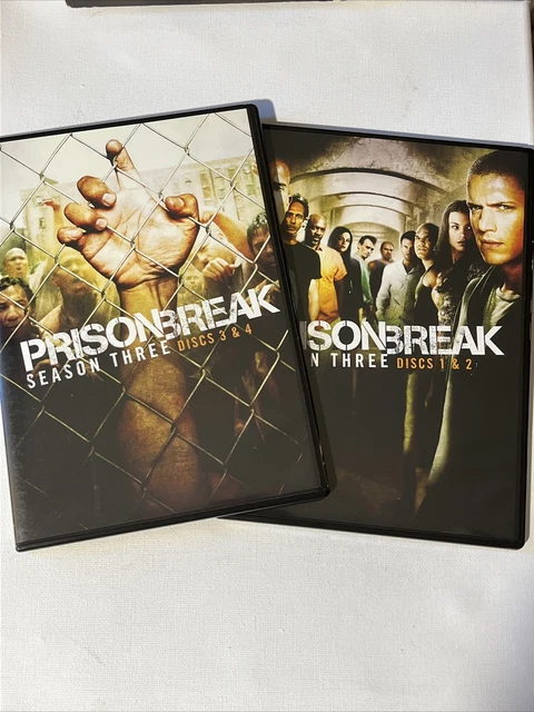 PRISON BREAK SEASON Three (DVD Movie) $6.69 - PicClick CA
