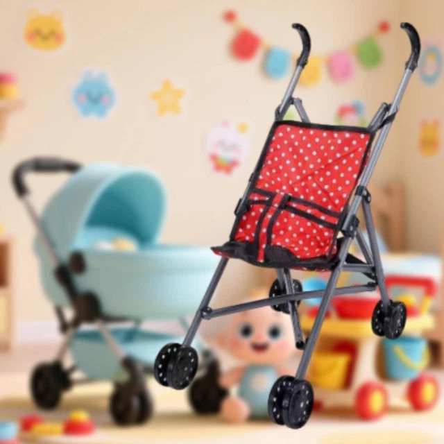 POUSSETTE POUR POUPÉE, jeu de rôle pour enfants de 3 ans et plus ...
