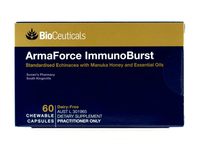 BIOCEUTICALS ARMAFORCE IMMUNOBURST 60 Chewable Capsules $34.95 ...
