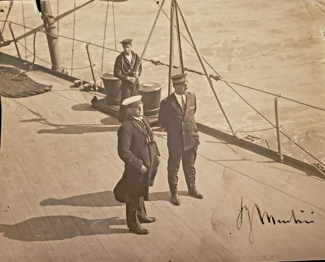 ORIGINAL BENITO MUSSOLINI Signé El Duce Royal Document Photo Italien ...