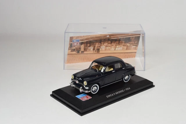 A68 1:43 IXO Altaya Simca Simca 9 Aronde 1954 Noir Mib EUR 14,00 ...