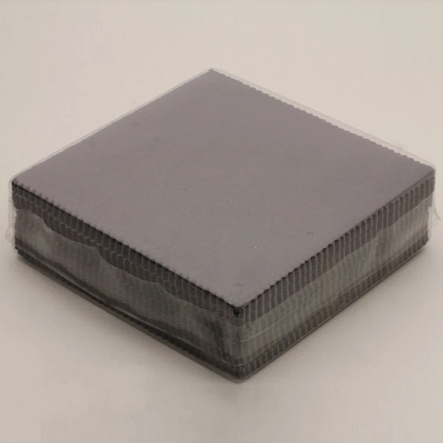 3X PANNO DI per Display in Fibra di Vetro 19 x 20 cm in Grigio, per ...