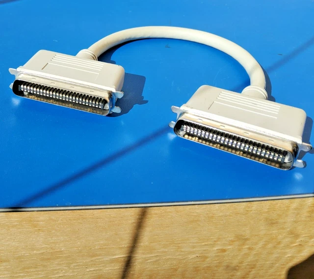 COMPUTER CABLE, 50 Pin Stecker auf 50 Pin Stecker 🔴🔴🔴🔴🔴🔴🔴🔴🔴🔴🔴🔴🔴🔵🔴 EUR 8 ...