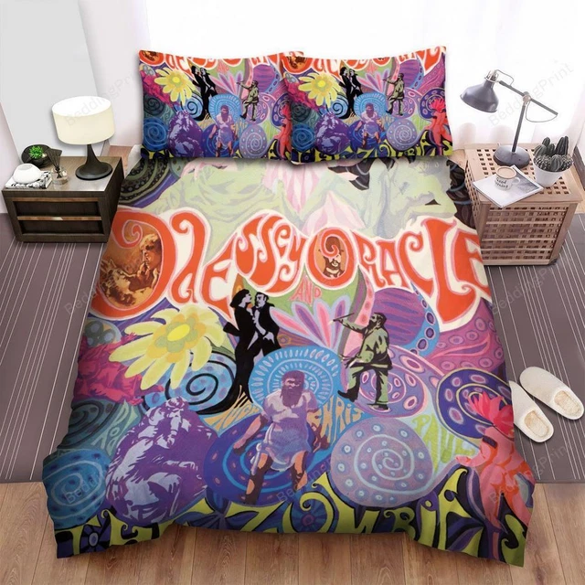 THE ZOMBIES BAND Odessey And Oracle Album Cover Quilt Duvet Cover Set ...