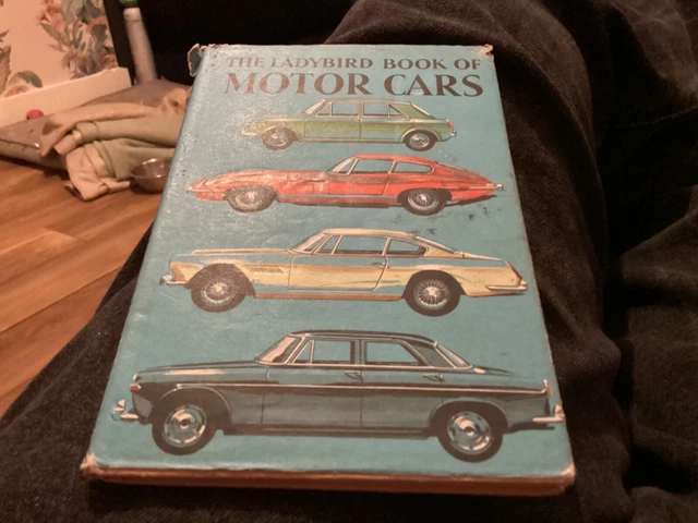 LADYBIRD BOOK OF Motor Cars 1963 revised edition, series 584, 2/6, DJ ...