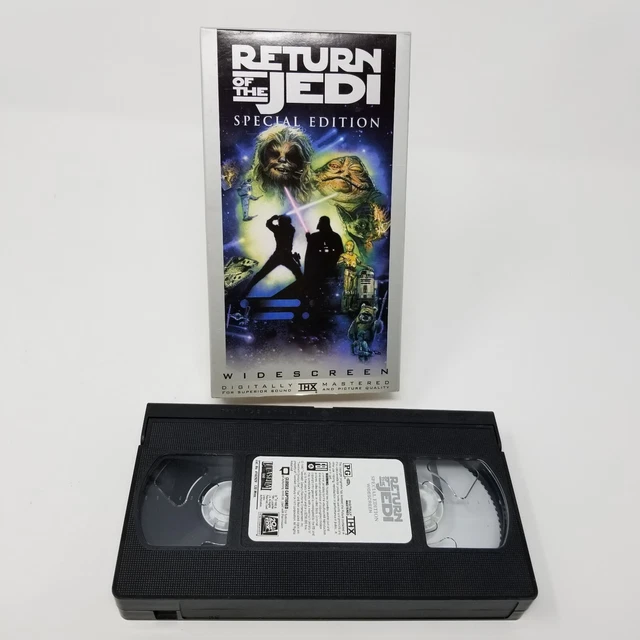 RETURN OF THE Jedi VHS 1997 Special Edition Widescreen Luke Skywalker ...