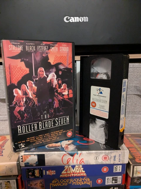 ROLLERBLADE SEVEN - Big Box Rare VHS Pre Cert Int £19.99 - PicClick UK