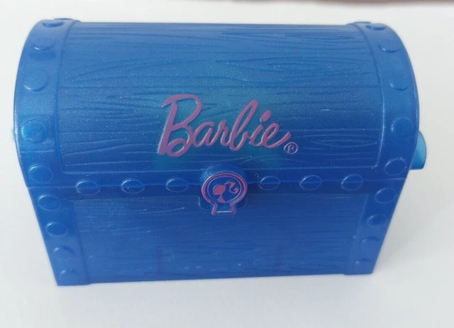 BARBIE DOLPHIN MAGIC Ocean Blue Treasure Chest Accessory £6.49 ...