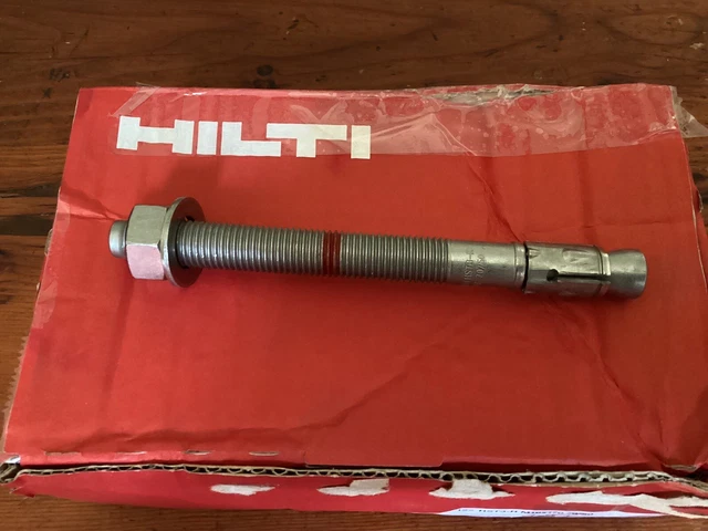 HILTI M16 X 170mm 316 Stainless Steel Tru Bolts HST3-R. Qty:36 $350.00 ...