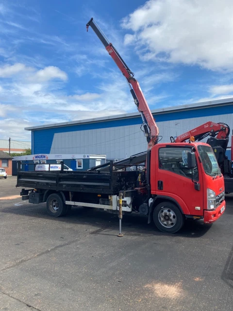 ISUZU 7.5 TON tipper with Fassi Hiab loader crane £13,995.00 - PicClick UK