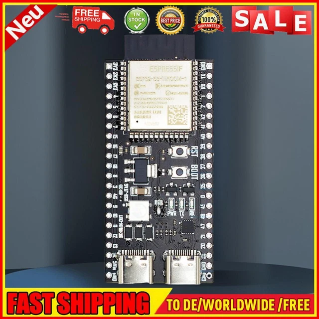 ESP32/ ESP32-S3/ESP32-C3 DEVELOPMENT Board N16R8 N8R2 ESP32C3 ESP32-C3-DevKitM-1 EUR 7,29 ...