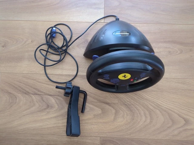 THRUSTMASTER CHALLENGE 2 NGC Ferrari Racing Steering Wheel for Nintendo ...