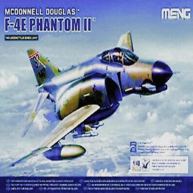 MENG LS-017 1/48 McDonnell Douglas F-4E PhantomII model kit $63.99 ...