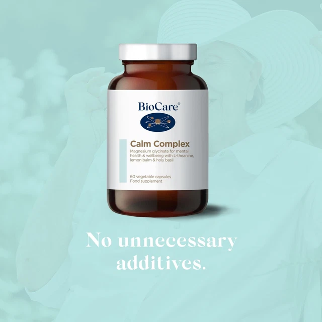 BIOCARE CALM COMPLEX - Magnesium Glycinate with Lemon 60 count (Pack of ...