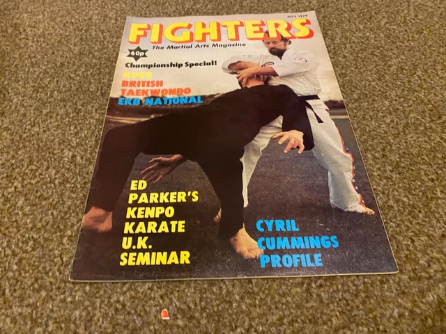 FIGHTERS MARTIAL ARTS Magazine 1979 Jul Rainer Schulte Poster. Cyril ...