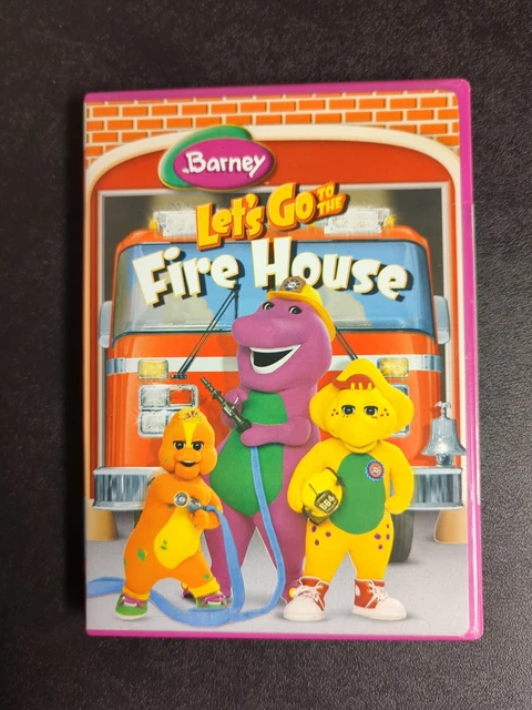 BARNEY - LETS Go to the Fire House DVD Kids Family Movie £12.61 ...