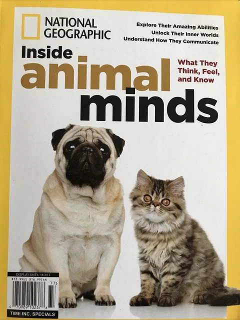 INSIDE ANIMAL MINDS Reissue National Geographic Magazine 4/22 EUR 3,24 ...