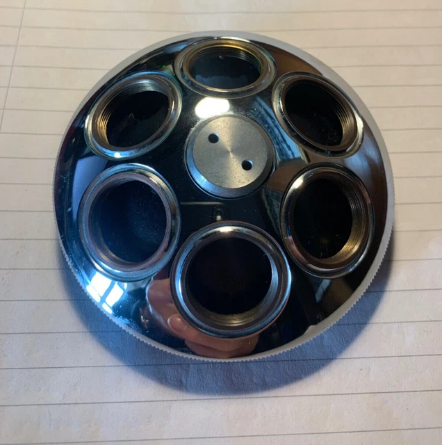 SIX-POSITION OBJECTIVE TURRET for Wild Heerbrugg M40 Inverted ...