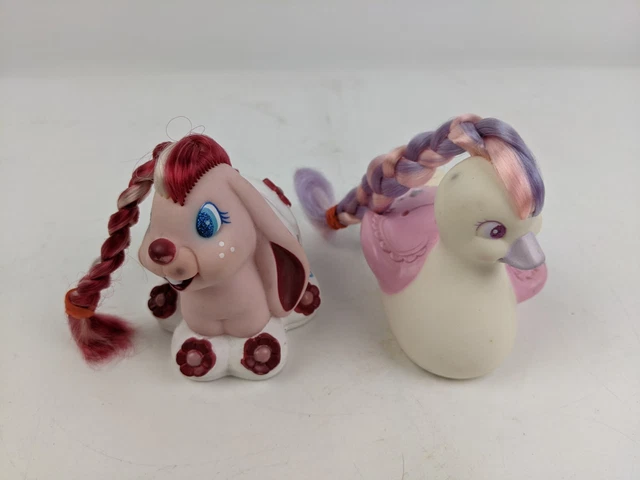 VINTAGE TONKA KEYPERS Baby Belle Swan Coin Bank 1980s Toy Blossom The ...