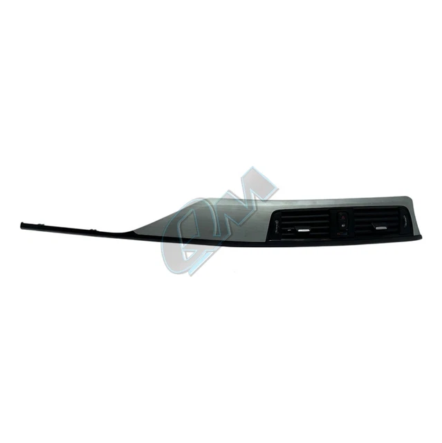 BMW F30 F31 F32 F33 Dash Dashboard Trim Finisher Brushed Metal Black ...