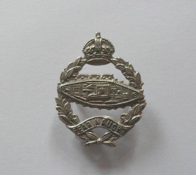 BRITISH ARMY CAP Badge. The Royal Tank Regiment. K/C. £7.99 - PicClick UK