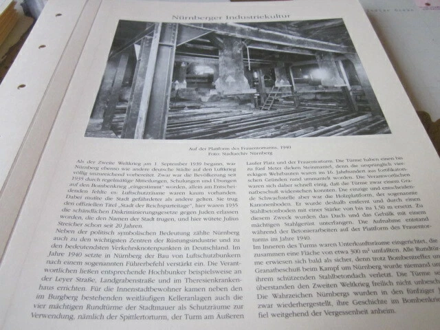 NÜRNBERG DOKU 6079 Umbau des Frauentorturms im Krieg 1940 EUR 5,90 ...