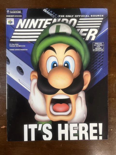 NINTENDO POWER VOL 150 Nov 2001 Luigi's Mansion & Smash Bros With ...
