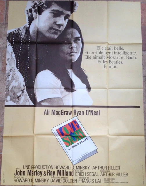 AFFICHE CINÉMA ORIGINALE Love Story format 120 x 160 EUR 30,00 ...