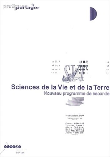 SCIENCES DE LA Vie et de la Terre Nouveau programme de Seconde EUR 19,68 - PicClick IT