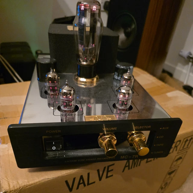 MING DA MC-7R Tube Pre Amplifier Tube Amplifier excellent working ...