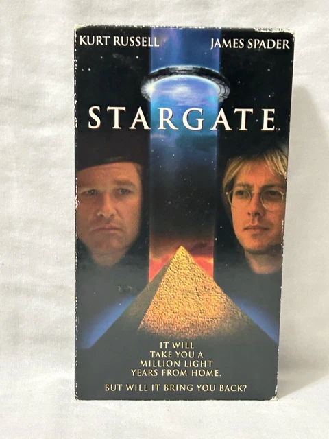 STARGATE VHS 1994 Kurt Russell James Spader Sci-Fi Adventure Live Entertainment £7.50 - PicClick UK