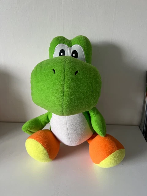 NINTENDO SUPER MARIO Bros Yoshi Beanie Plush Toy Doll Collectable Rare ...