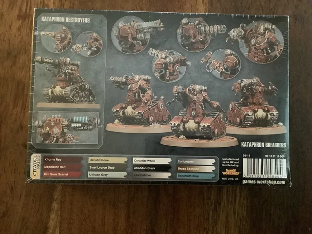 WARHAMMER 40K ARMY Adeptus Mechanicus Kataphron Battle Servitors (New ...