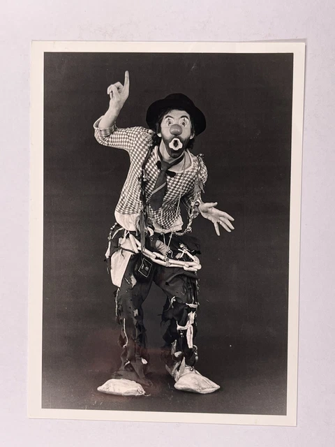 PALFI THE CLOWN Photo Original Noir et Blanc Press Promotion Environ ...